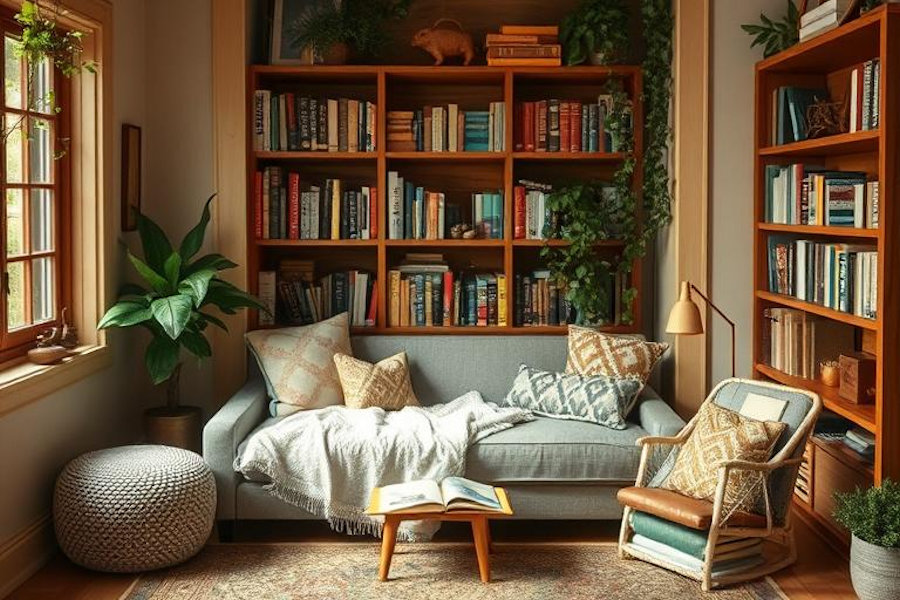 Creating Your Very Own Cozy and Charming Reading Nook - Hey Marday